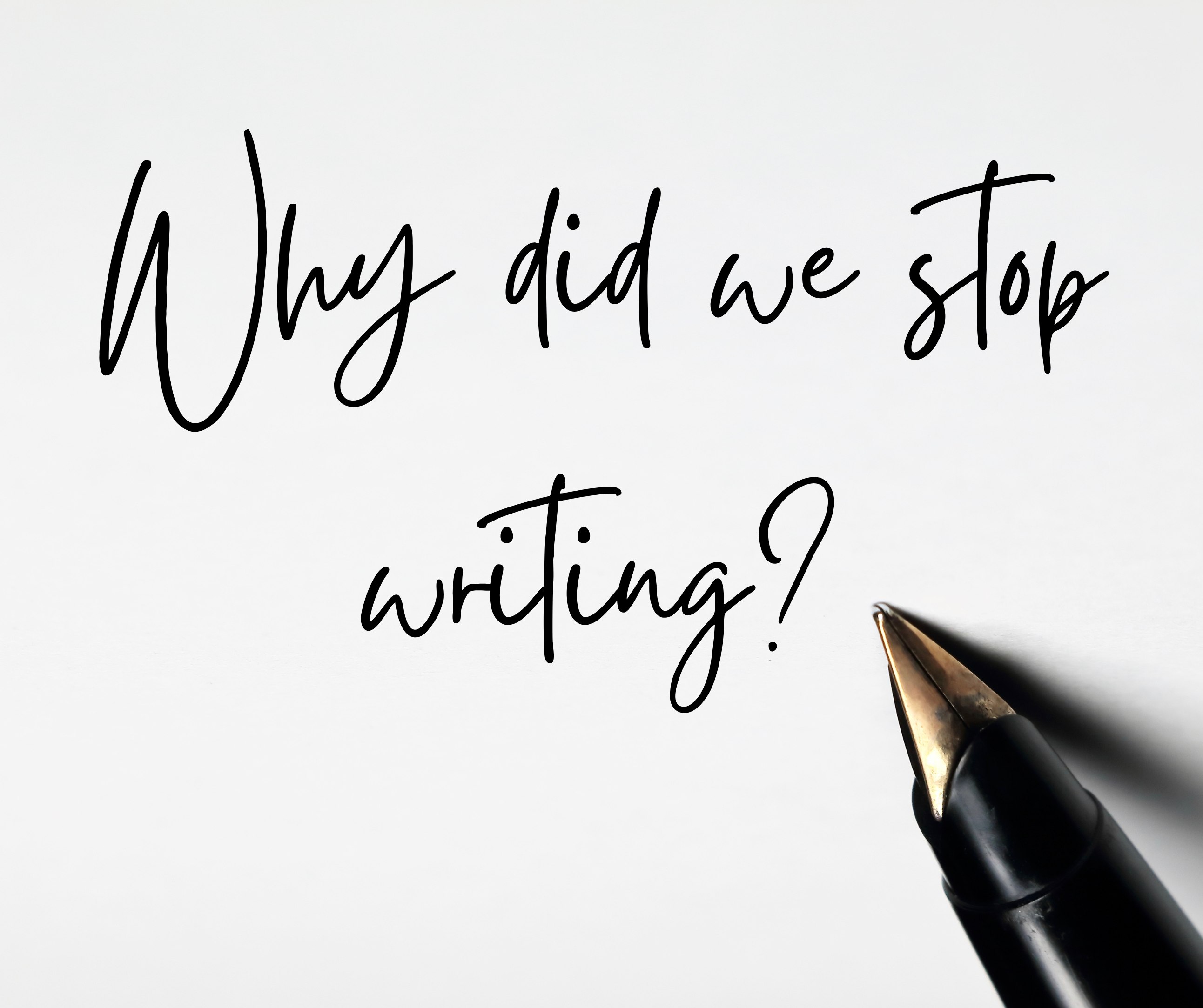 Why did we stop writing? – Georgi Kisyov – Reflections & Books